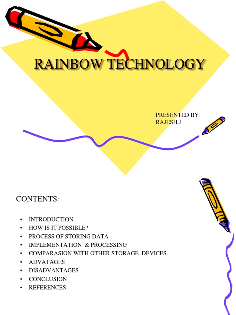 Rainbow Technology PPT 130224081822 Phpapp01 | PDF | Image Scanner ...
