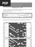 Folha de Cálculo ASEBA CBCL 1,5 A 5 Anos | PDF