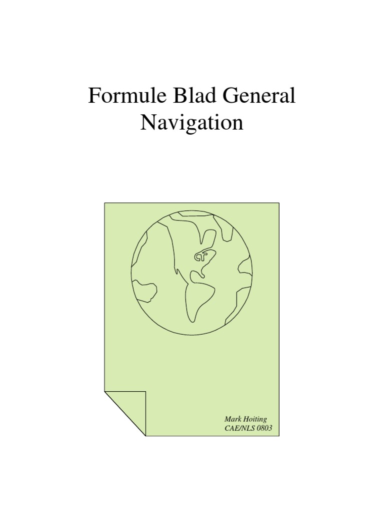 Formuleblad GNAV | PDF
