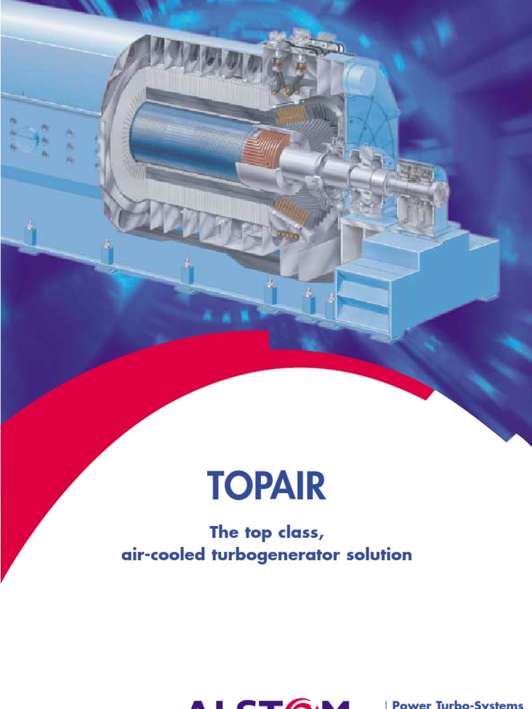 Alstom Gen TOPAIR PDF | PDF | Electric Generator | Electrical Engineering