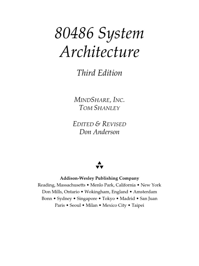 486 Book | PDF | Cpu Cache | Cache (Computing)