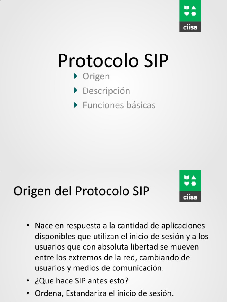 Protocolo SIP - Diego Urquiola | PDF | protocolo de Iniciacion de Sesion | Protocolos de internet