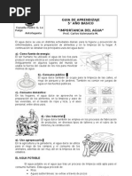 Guia 5° Porcentajes de Agua Dulce y Salada | PDF | Agua | Agua dulce