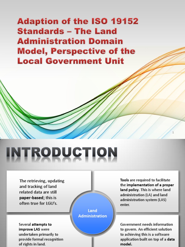 Creation of A Localized Land Administration Domain Model | PDF ...