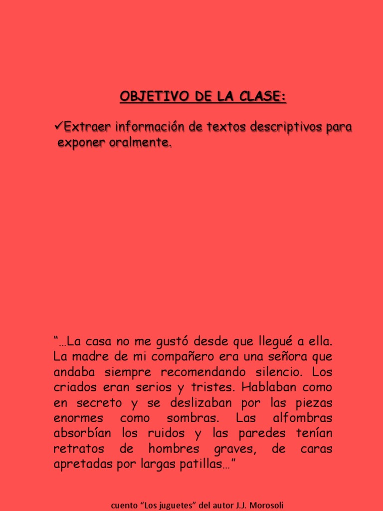 Ejemplos de Textos Descriptivos | PDF | Libros | Naturaleza