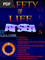 LSA and FFE Onboard As Per SOLAS | PDF | Equipment | Manufactured Goods