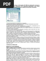 Instrucciones para llenar el Formulario 29 (F29) de declaración mensual ...