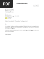 Loan Restructuring Letter | PDF | Business