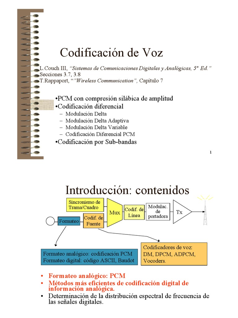 PCM | PDF | Ingeniería Electrónica | Electrónica de audio
