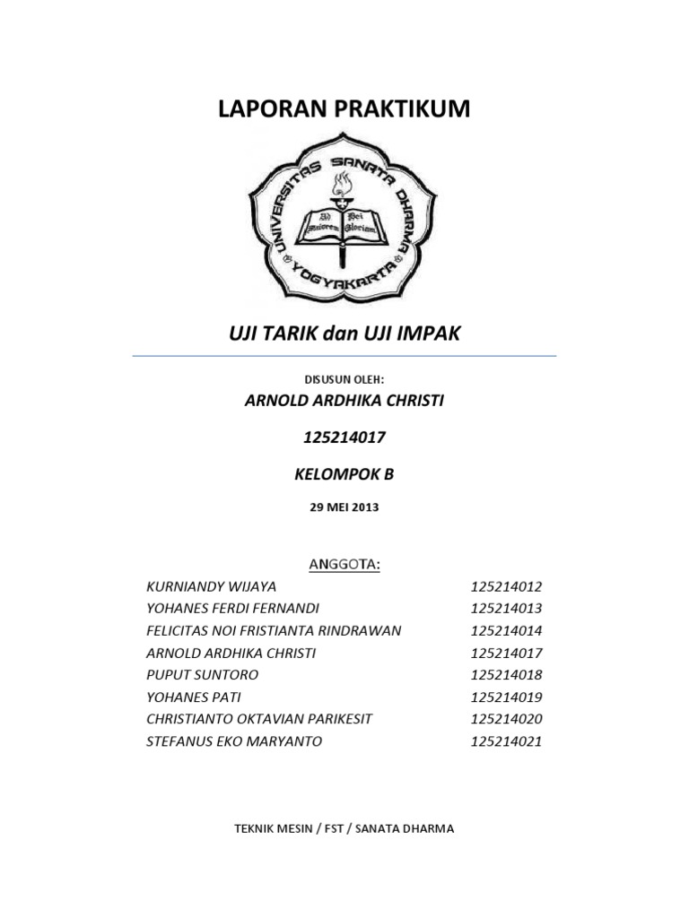 Uji Tarik & Uji Impak | PDF