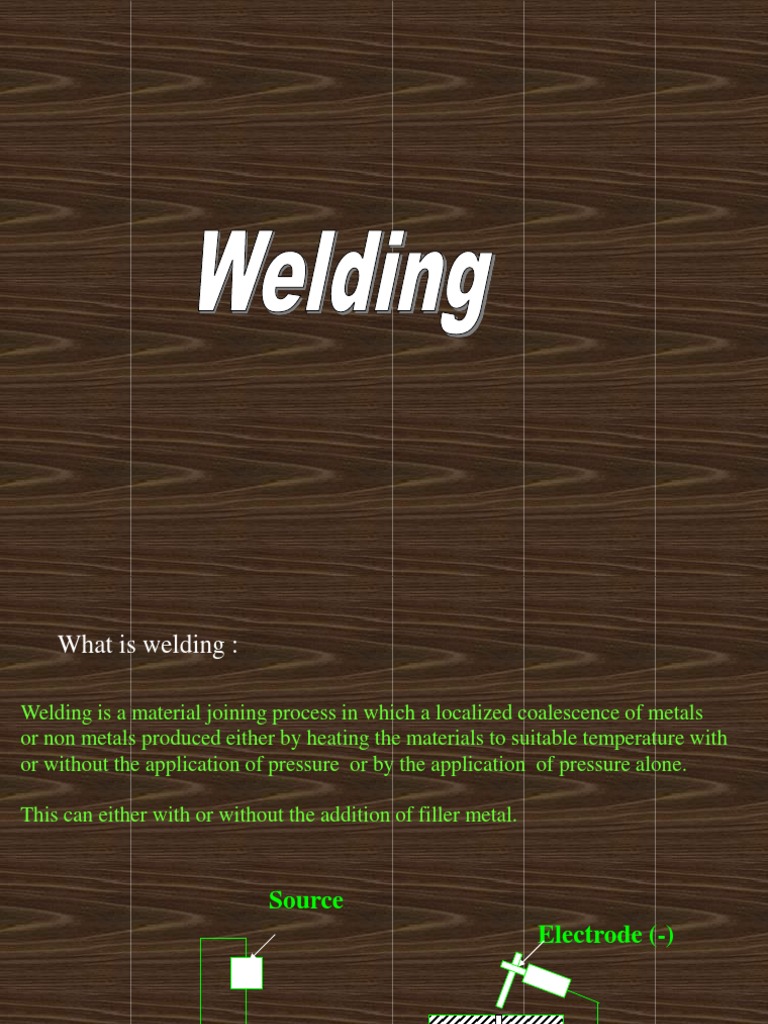Welding Presentation | PDF | Welding | Construction