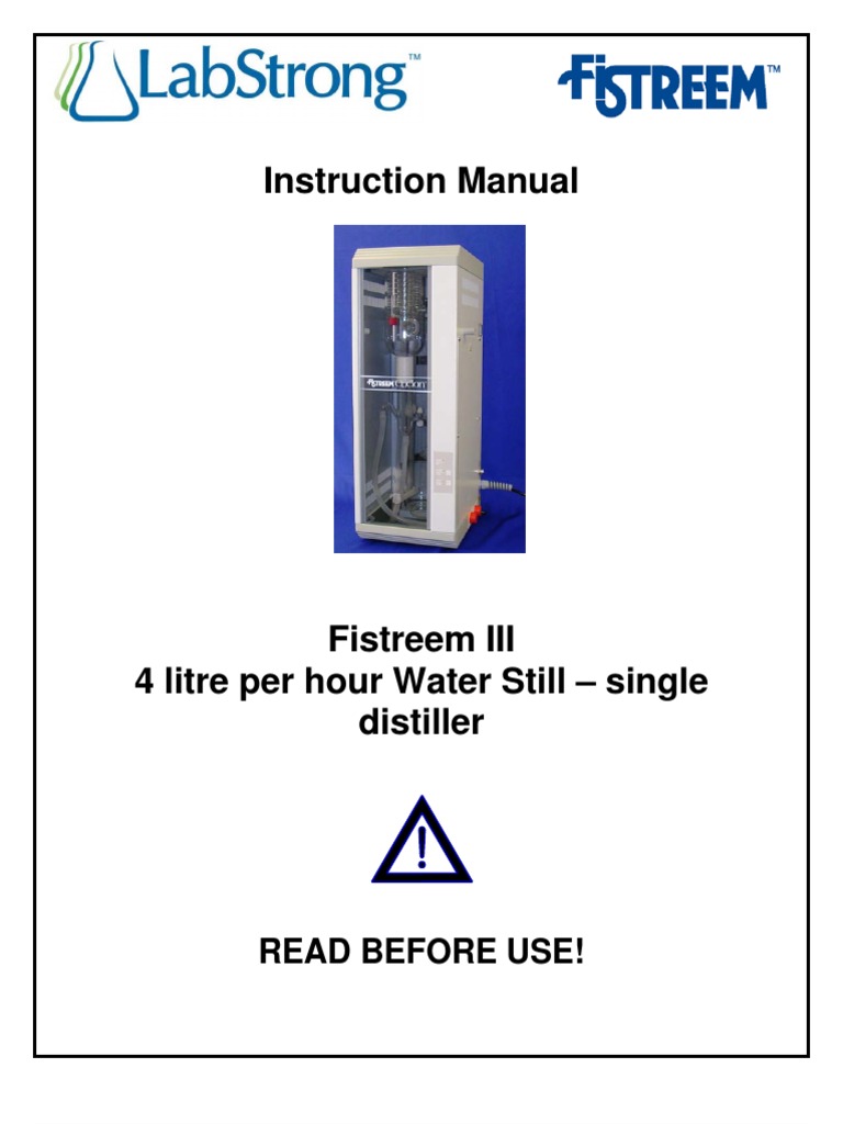 Distilator Fistream - en | PDF | Electrical Connector | Switch