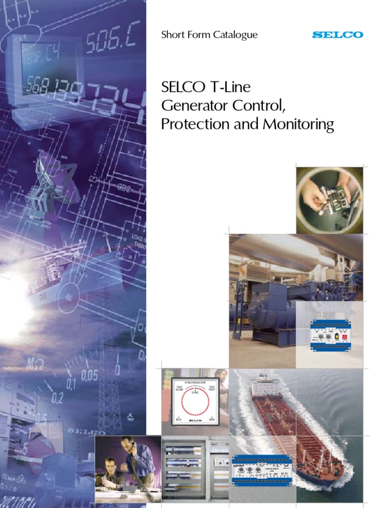 SELCO Auto Synchronizer | PDF | Relay | Electric Generator