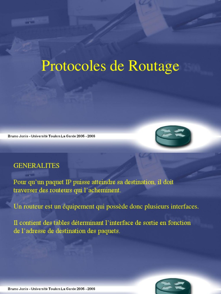 2a-Routage Protocoles RIP OSPF | PDF | Routage | Architecture de réseau
