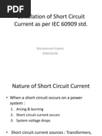 Standart IEC 60909-0, Short-Circuit Currents in Three-Phase AC Systems, First Edition, 2001 ...