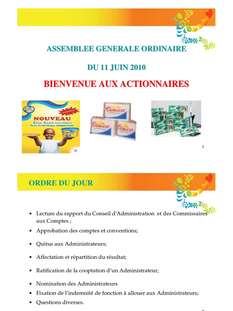 Unilever Cote d'Ivoire - Rapport 2009_tcm201-228126 | Environnement ... Unilever Cote d'Ivoire - Rapport 2009_tcm201-228126 | Environnement ...