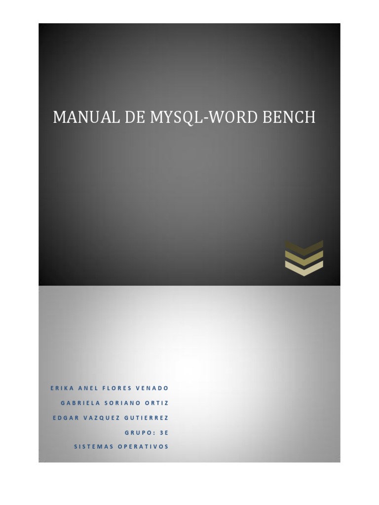 Manual de Mysql PDF | PDF | Mi sql | Tabla (base de datos)