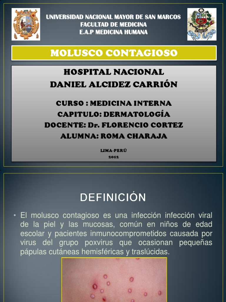 MOLUSCO CONTAGIOSO | Salud pública | Epidemiología