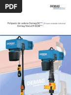 Manual de instrucciones polipastos DEMAG, serie DH