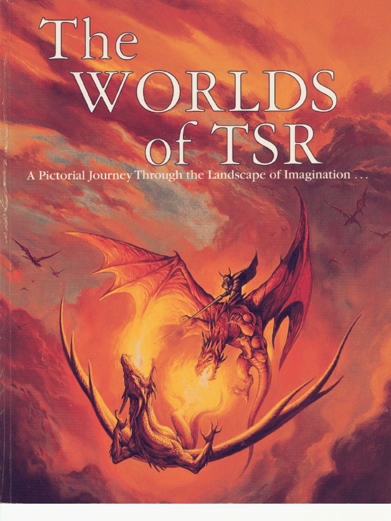 The Worlds of TSR | PDF | D20 System | Fantasy Role Playing Games