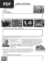 Asch, 1951 | PDF | Conformity | Experiment