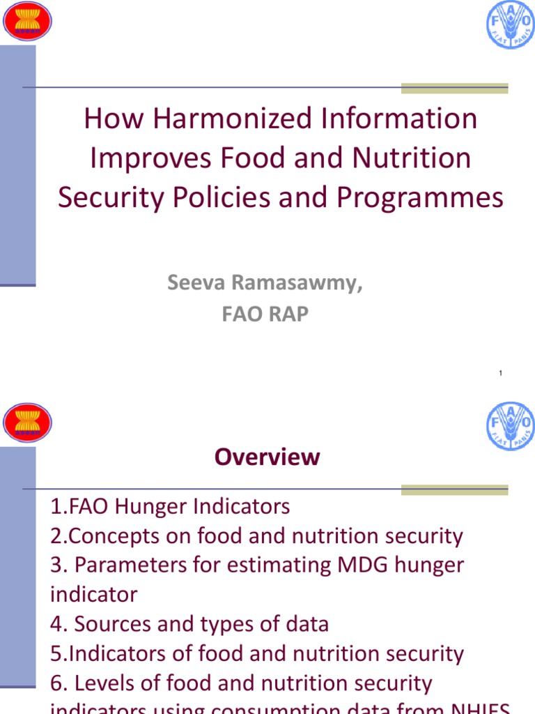 Enhancing Food Security with Data Insights | PDF