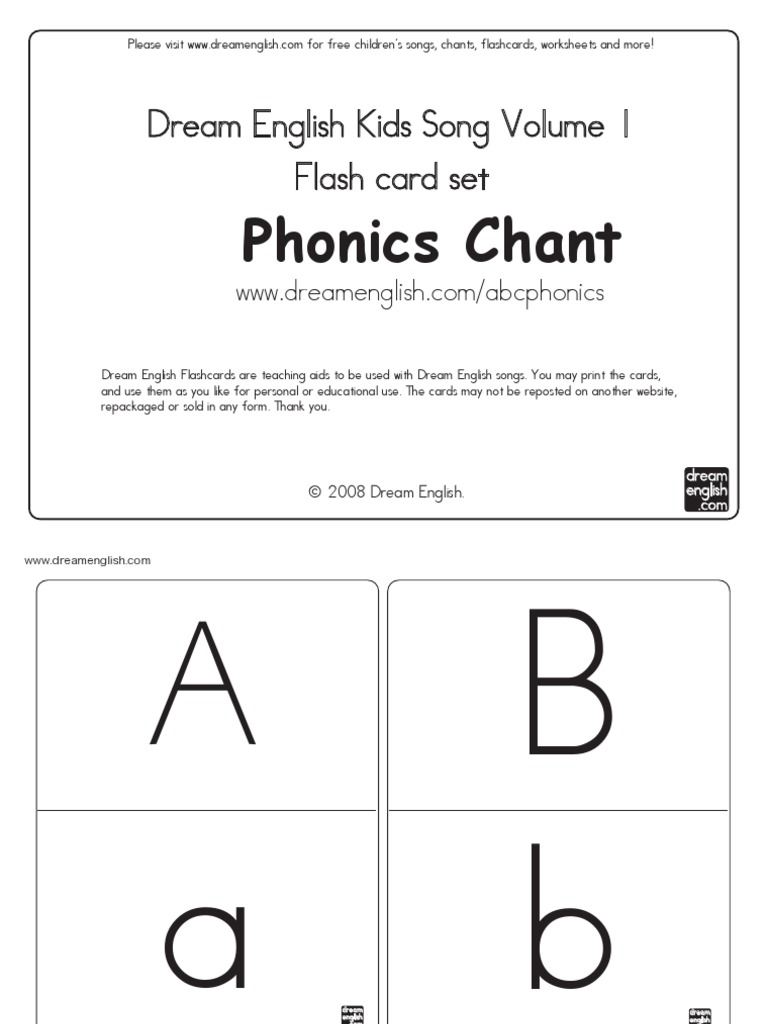 Phonics Chart For English Year 1 KSSR | PDF