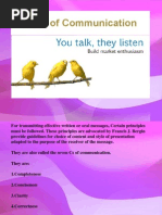 Seven Principles of Effective Communication | PDF | Communication | Grammar