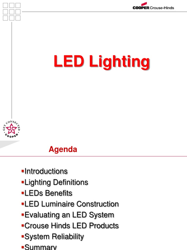 LED Presentation | PDF | Light Emitting Diode | Lighting