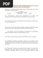 Dole Department Order No. 40-03 | PDF