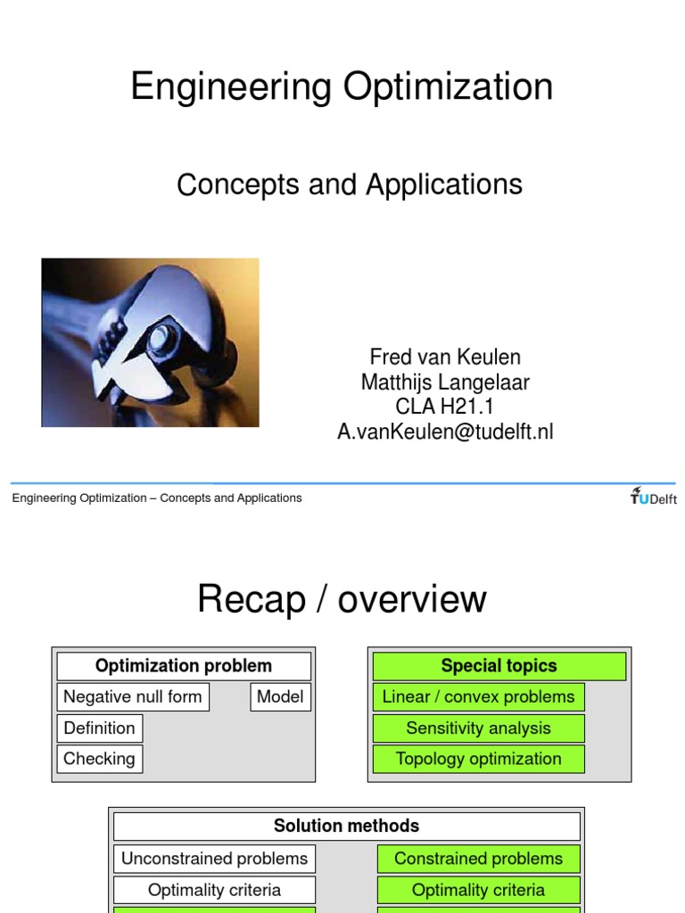 Engineering Optimization: Concepts and Applications | PDF ...
