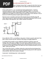 NPSH Calculation | PDF | Pressure | Pump