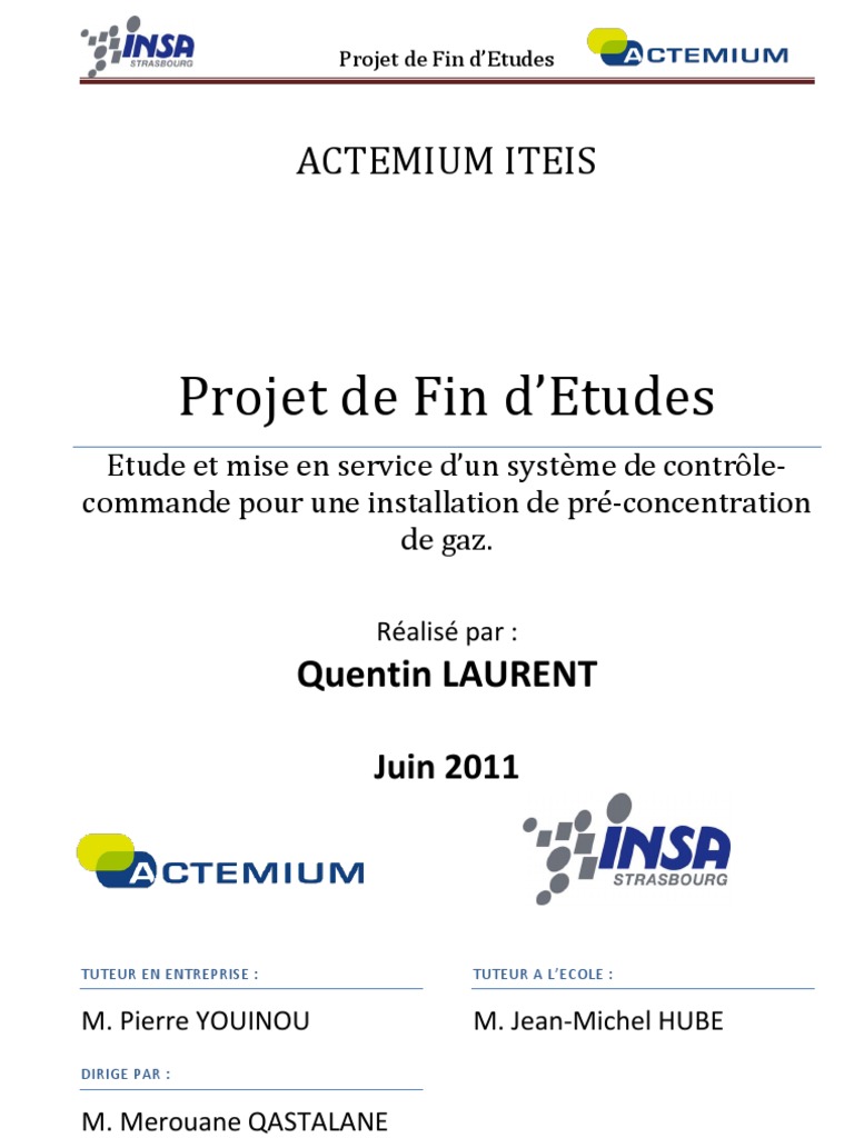 Projet de Fin d Etudes | Business | Transport