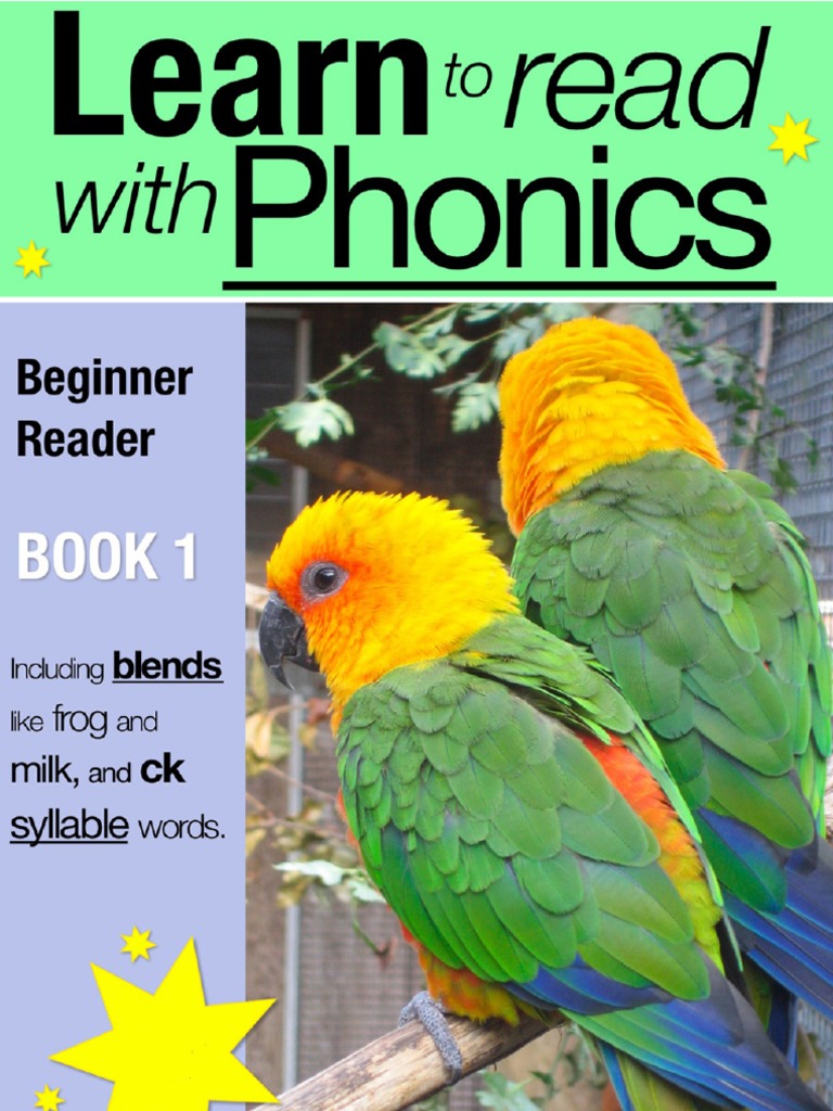 Learn To Read With Phonics - Book 1 | Download Free PDF | Phonics ...