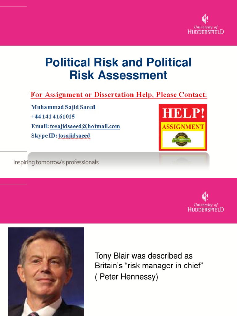 Political Risk Assessment | PDF | Risk Assessment | Risk