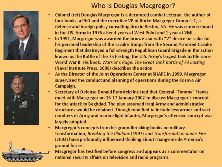 Who Is Douglas Macgregor? | PDF