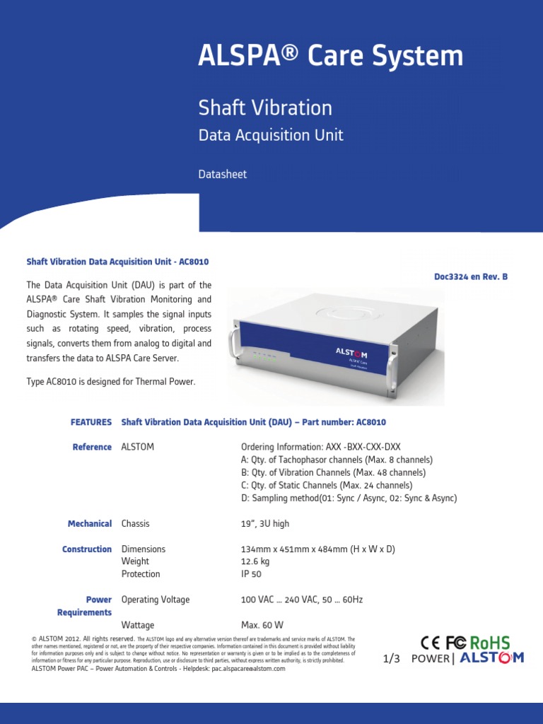 ALSPA SV System Datasheet | Hertz | Low Pass Filter | Free 30-day Trial ...