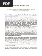 BOI MC 2023-004-Guidelines On Availment of Duty and VAT Exemption | PDF