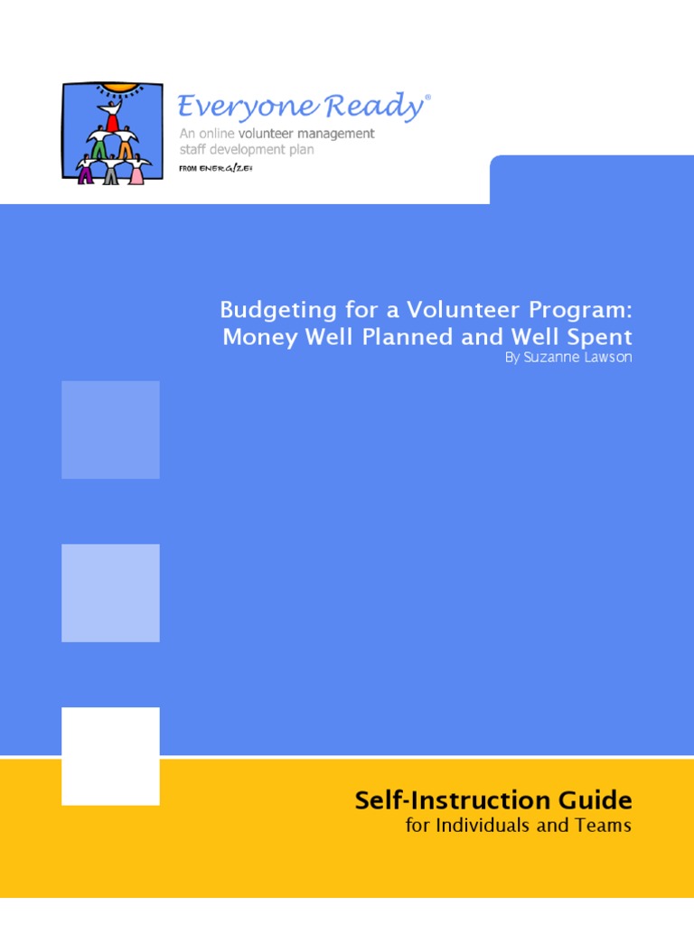 Budgeting For Volunteer Program | PDF | Volunteering | Mail