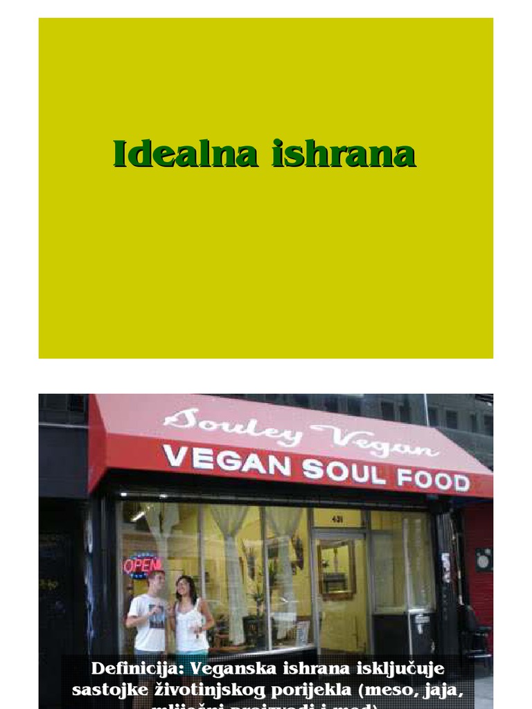 Idealna Ishrana | PDF