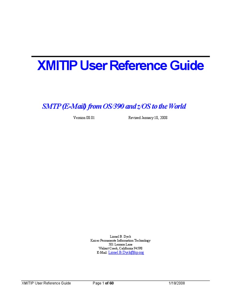 XMITIP Guide | PDF | Comma Separated Values | Filename