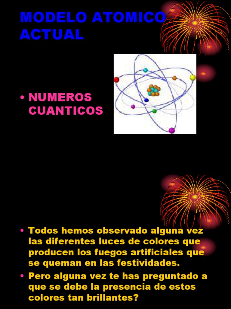 Modelo Atomico Moderno