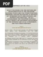 RA 5487 - The Private Security Agency Law | PDF | Security Guard ...