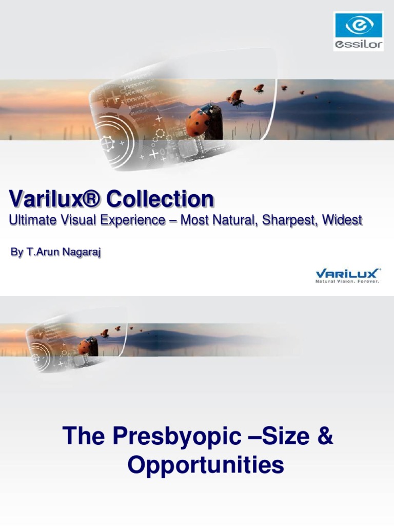 Essilor_Varilux | Lens (Optics) | Senses | Free 30-day Trial | Scribd