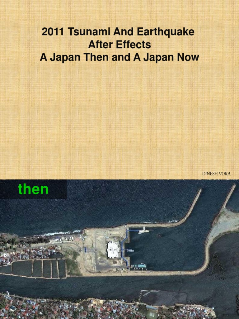 Japan's 2011 Tsunami Aftermath Analysis | PDF | Games & Activities
