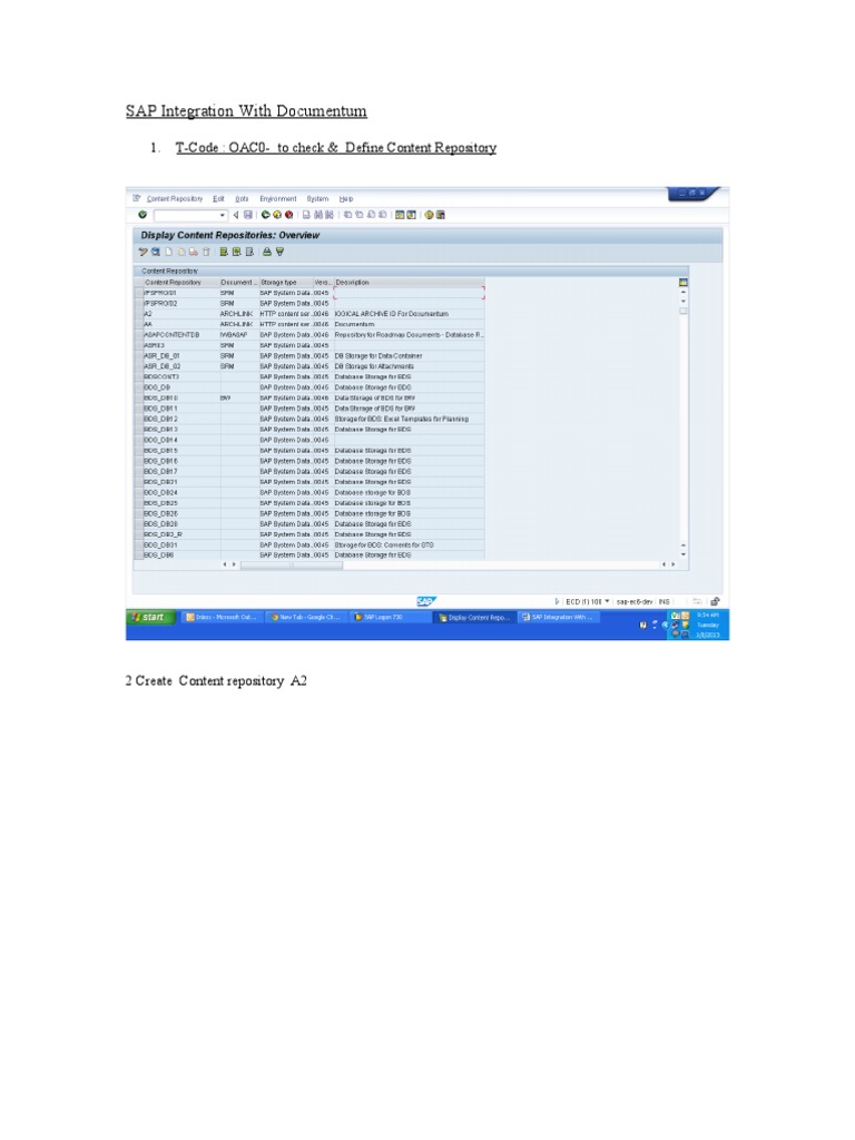 SAP Documentum Integration Guide | PDF
