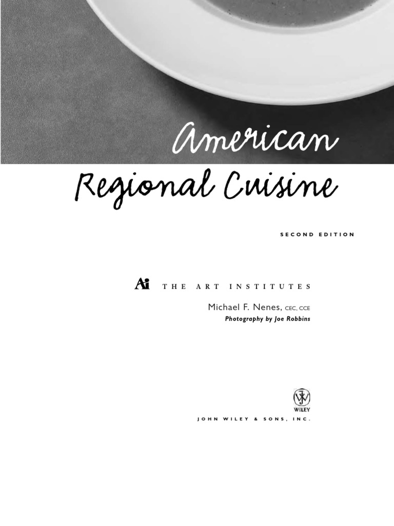 American Regional Cuisine | PDF | American Cuisine | Bean