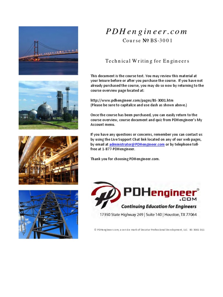 Technical Writing For Engineers | Download Free PDF | Prior Art | Copyright
