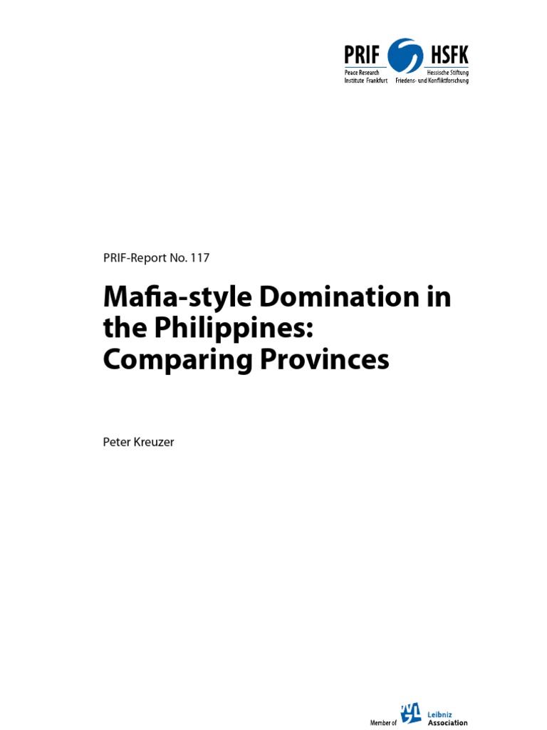 Mafia Style Domination in The Philippines | Download Free PDF ...