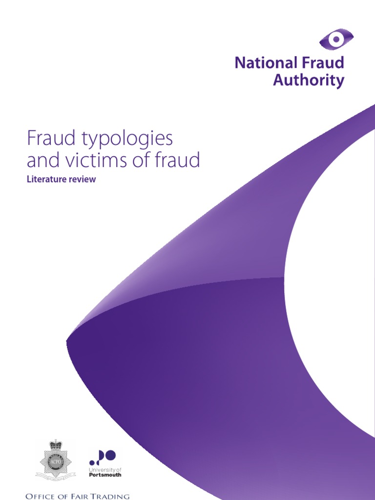 Fraud Typologies | PDF | Fraud | Social Engineering (Security)